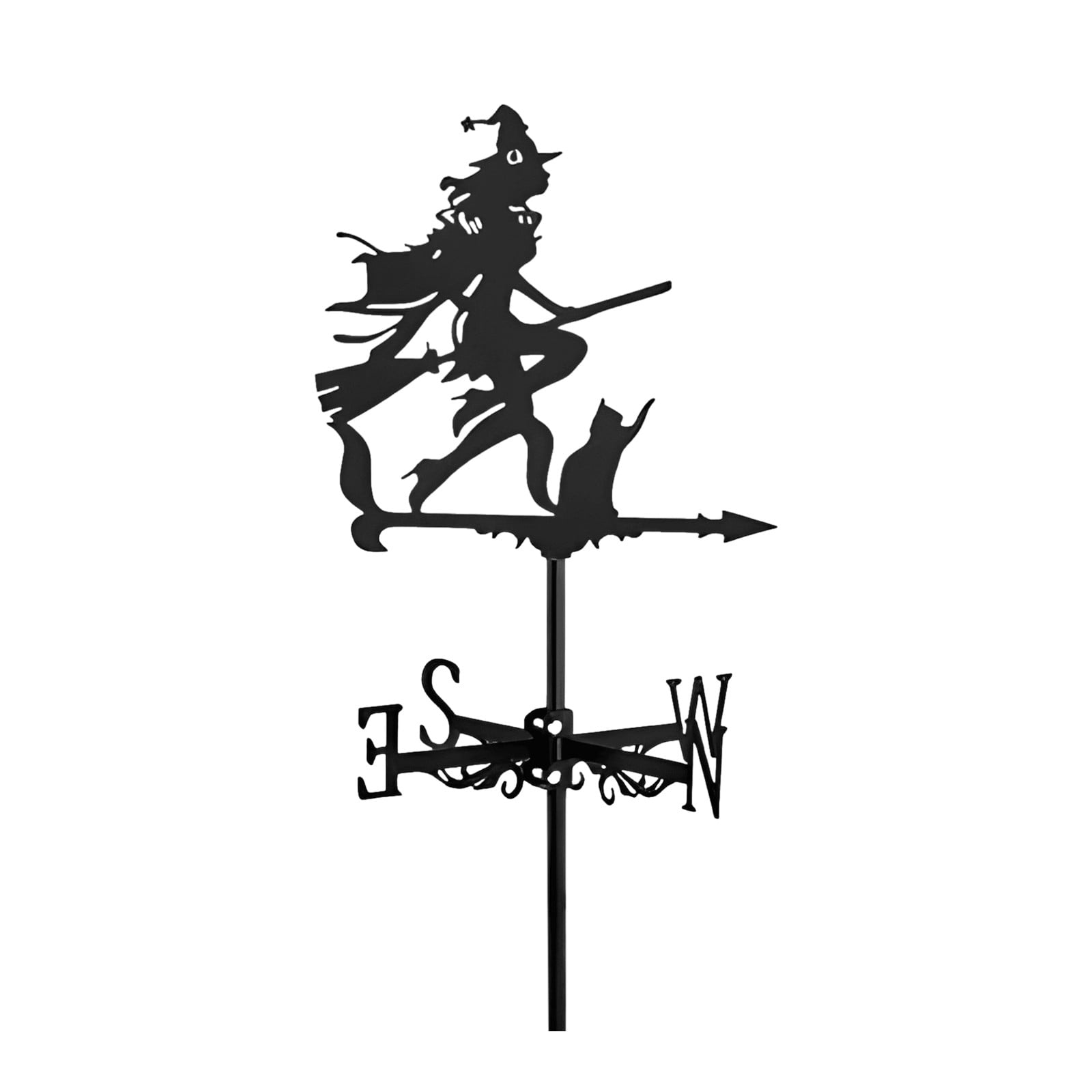 Garden Weather Vane Metal Wind Direction Indicator Ornament for Roof ...