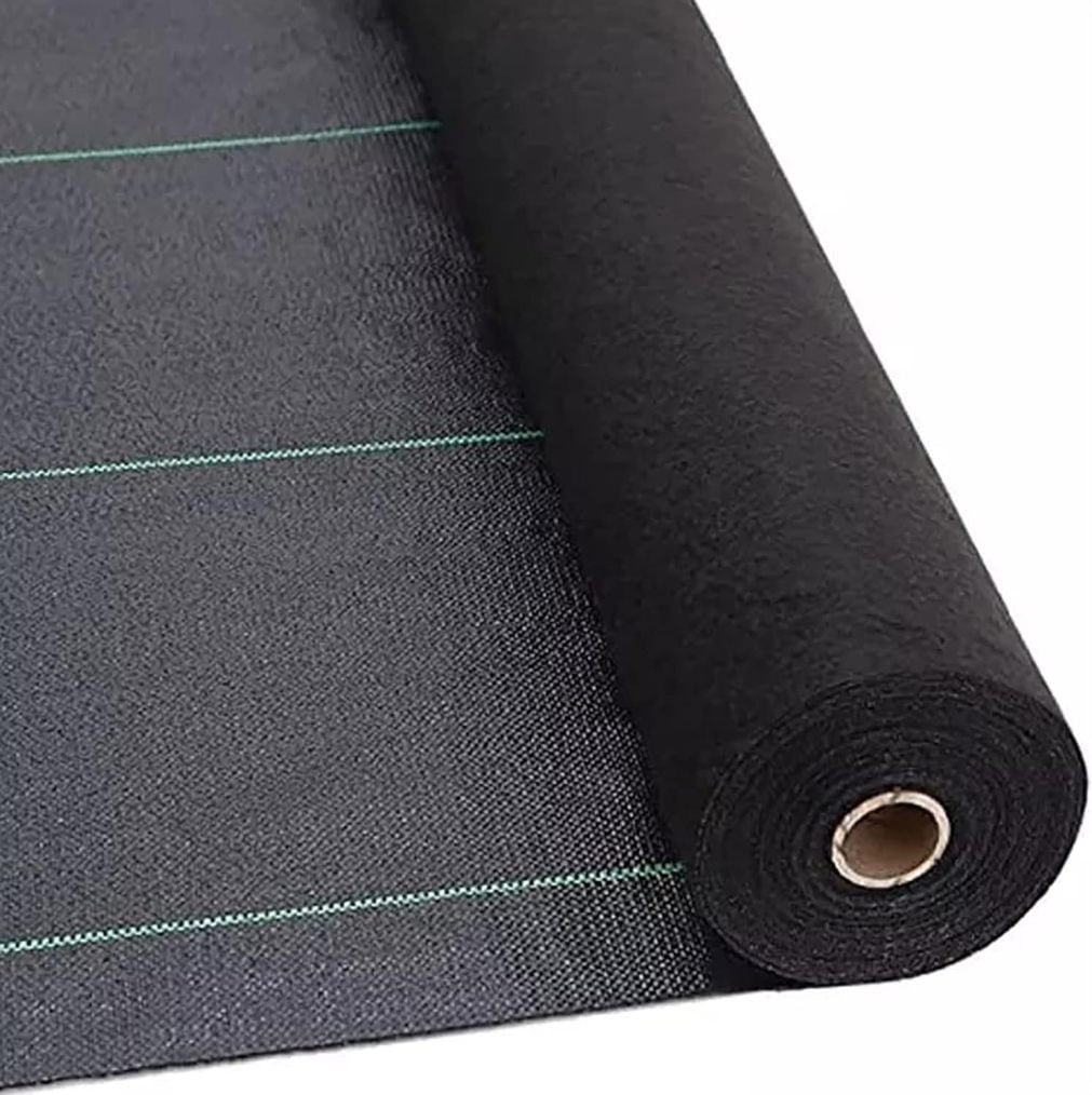 Garden Weed Barrier Fabric, Heavy Duty Geotextile Landscape Fabric ...