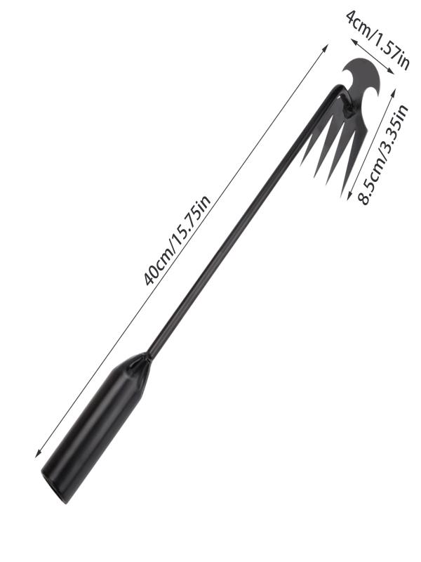 Garden Weed Pulling Tool Uprooting Weeding Tool, 4 Teeth Weed Puller ...