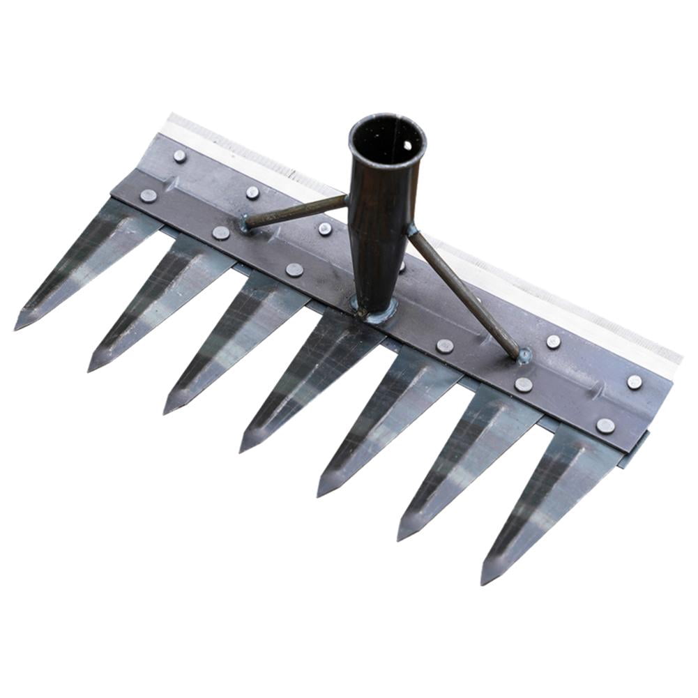 Garden Weeding Rake Heavy-Duty Steel Hand Tool Agricultural Weeding ...