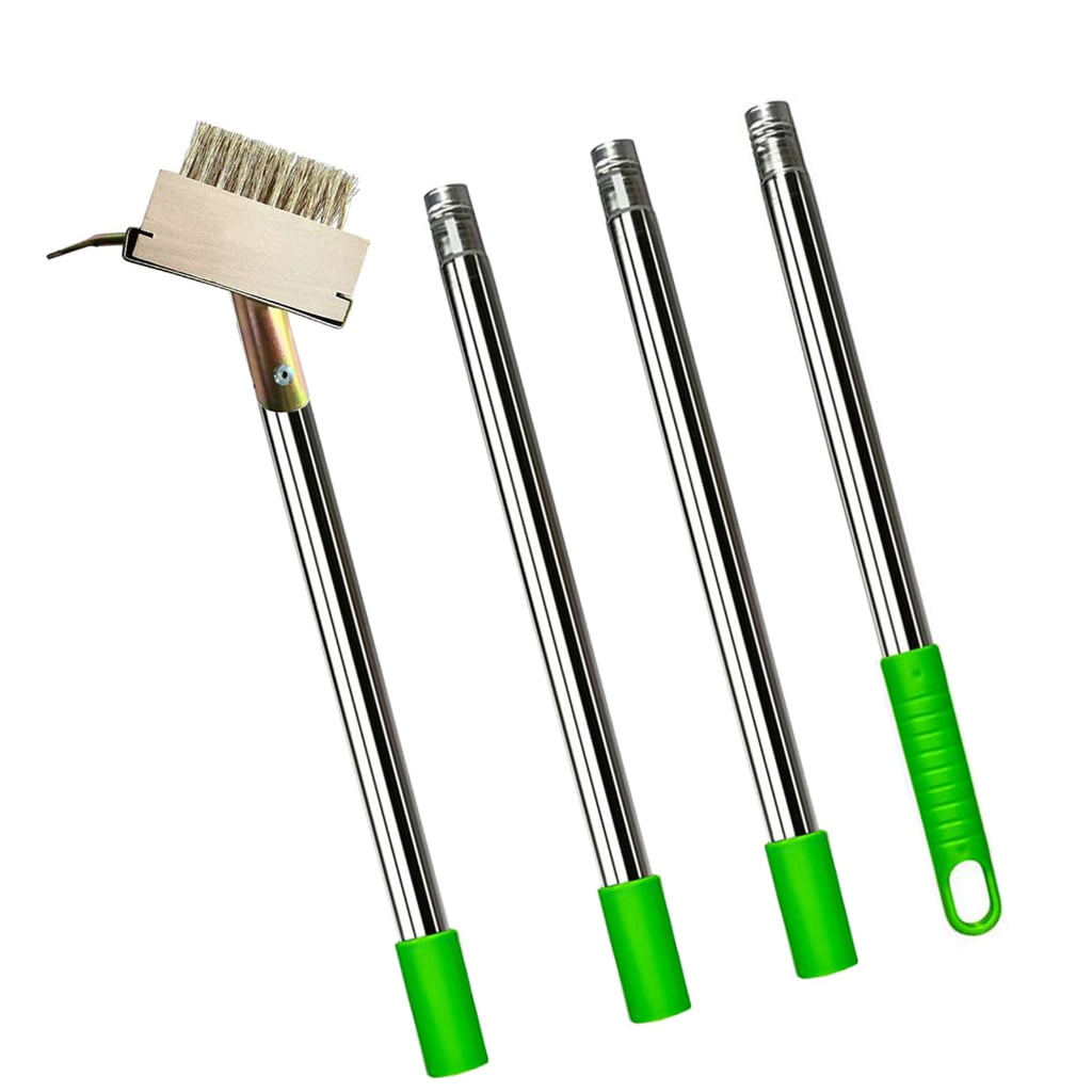 Garden Weeds Brush Moss Removal Cleaner with Telescopic Long Handle and ...