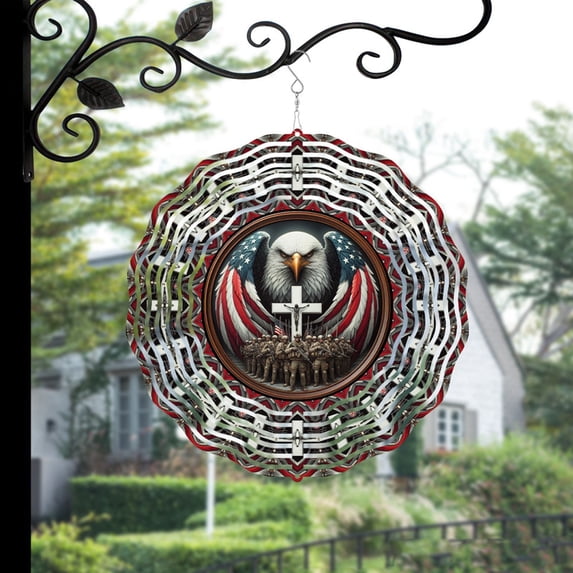 Garden Wind Spinner Stainless Steel Rotating Wind Chime Paired With ...