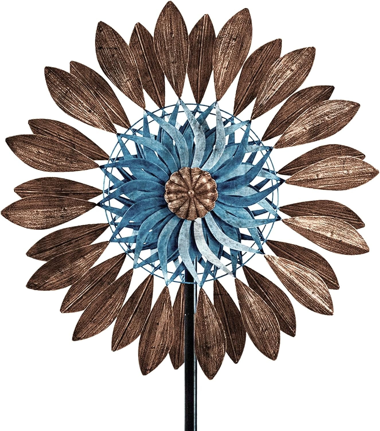 Garden Wind Spinners 360°, Outdoor Metal Windmill Yard Spinners Large ...