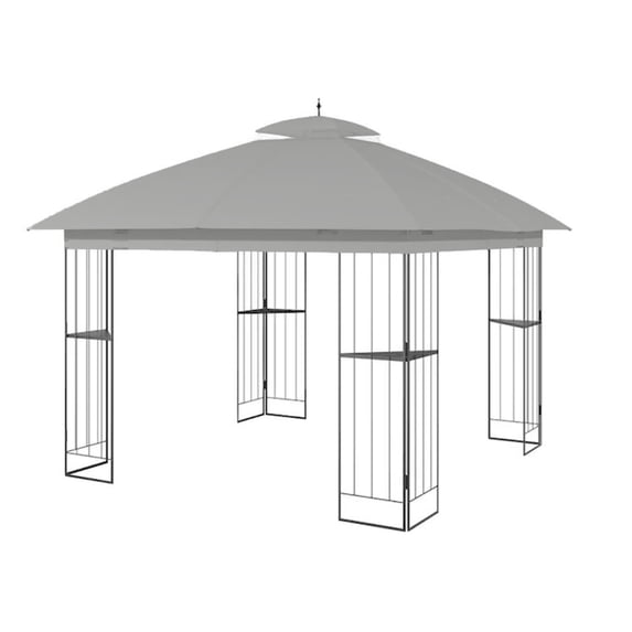 Garden Winds Replacement Canopy, Style Selections 10ft Gazebo, RipLock ...