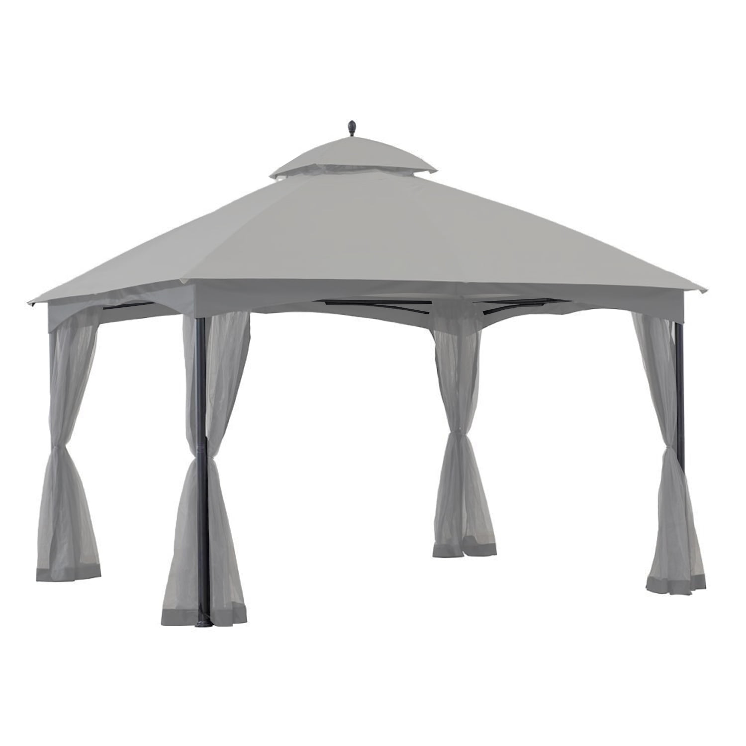 Garden Winds Replacement Canopy Top Cover and Netting Set Compatible ...