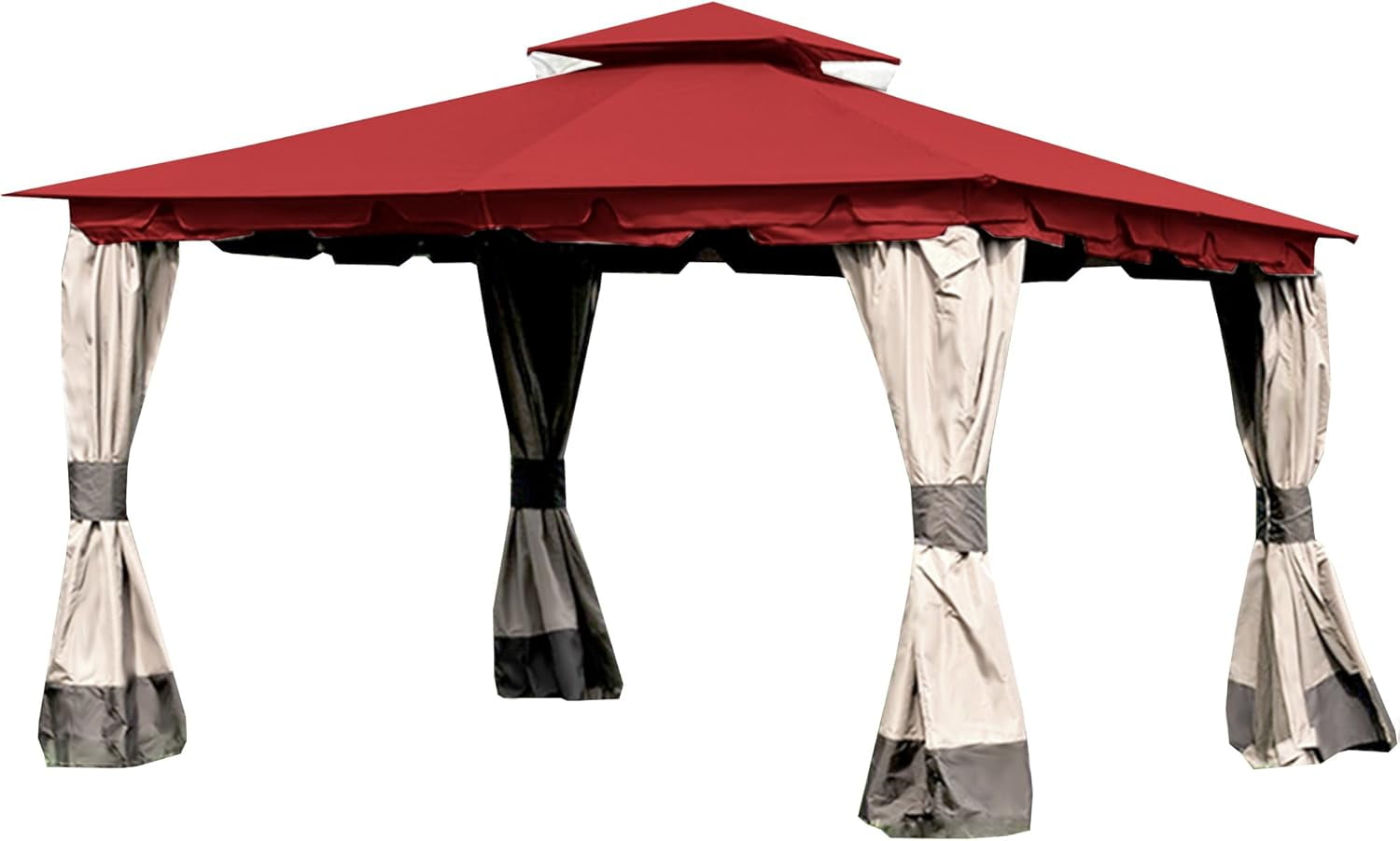 Garden Winds Replacement Canopy Top Cover for Monterey Gazebo - Riplock ...