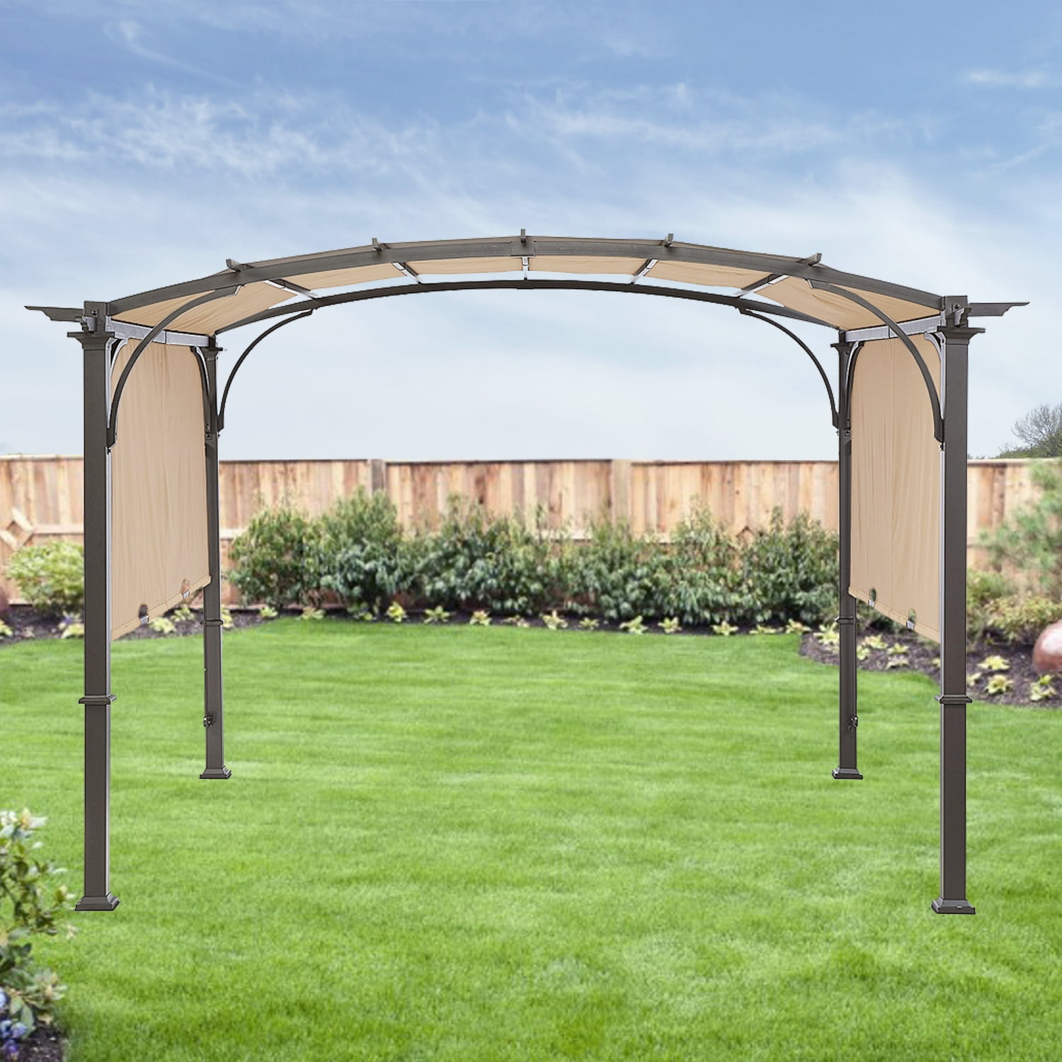 Garden Winds Replacement Canopy for the Golden Meadow Pergola, Riplock ...