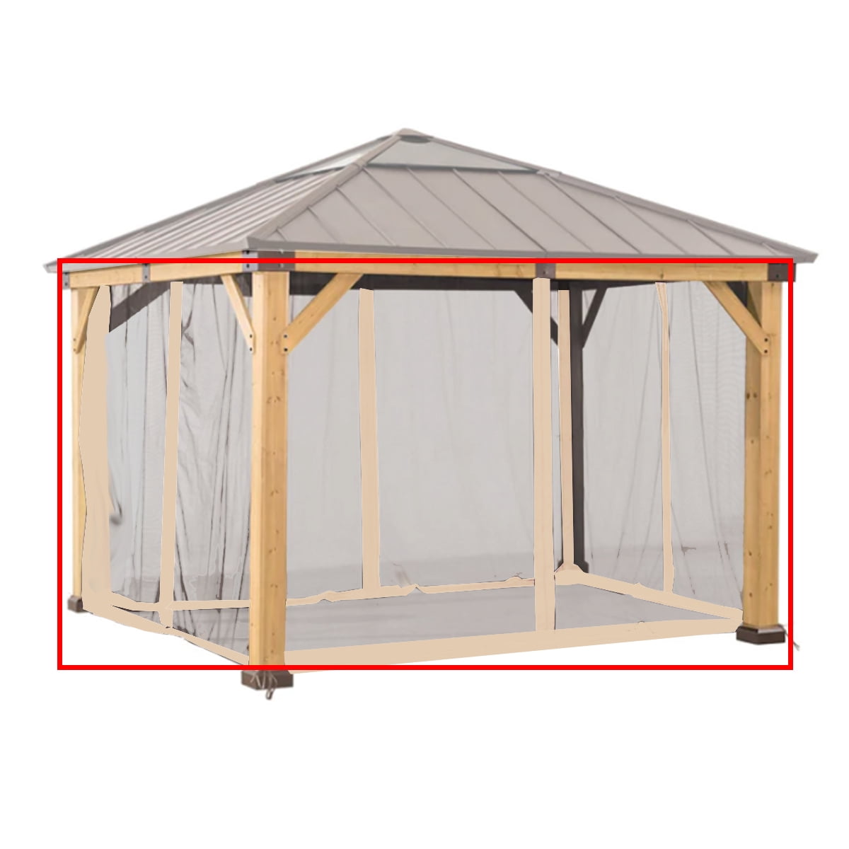 Garden Winds Replacement Mosquito Netting Set Compatible With The ...
