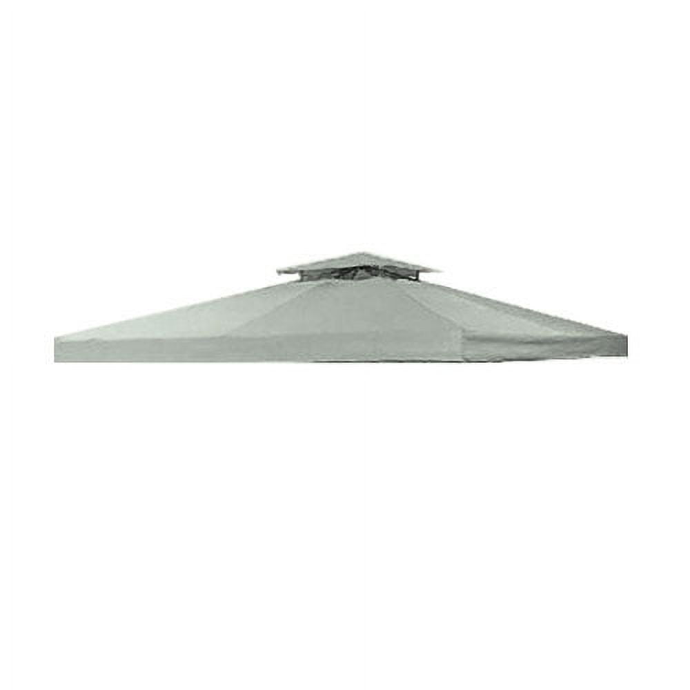 Garden Winds Universal Two-Tiered Replacement Gazebo Canopy Top, Slate ...