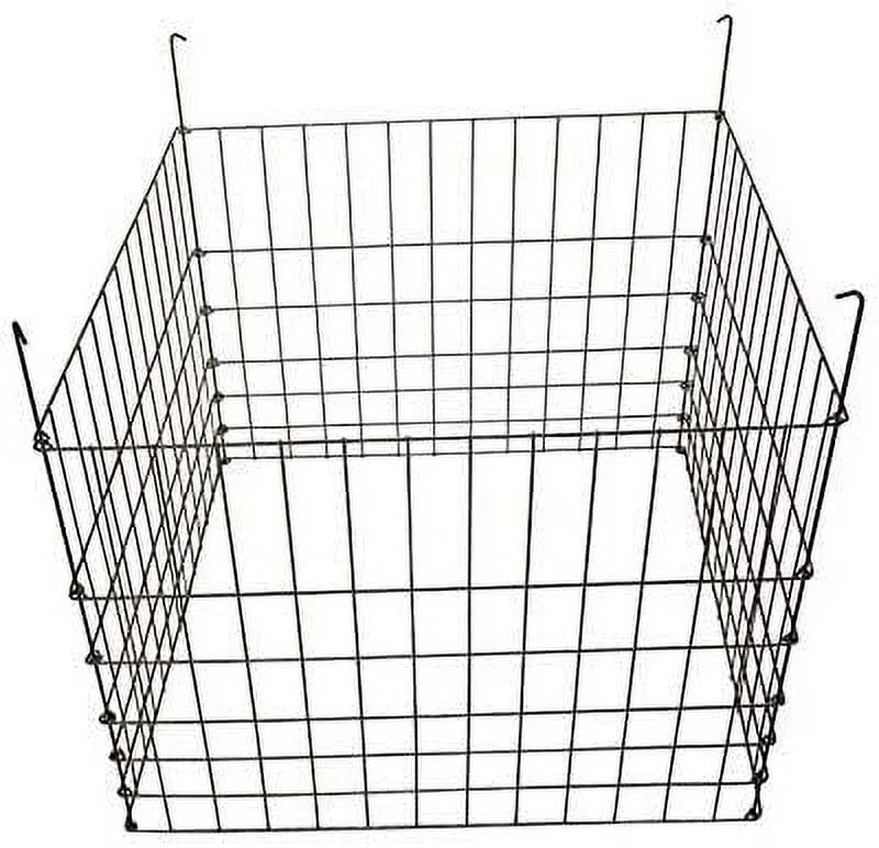 Garden Wire Compost Bin 30x30x24 inches, Green, Garden Bed Fencing ...