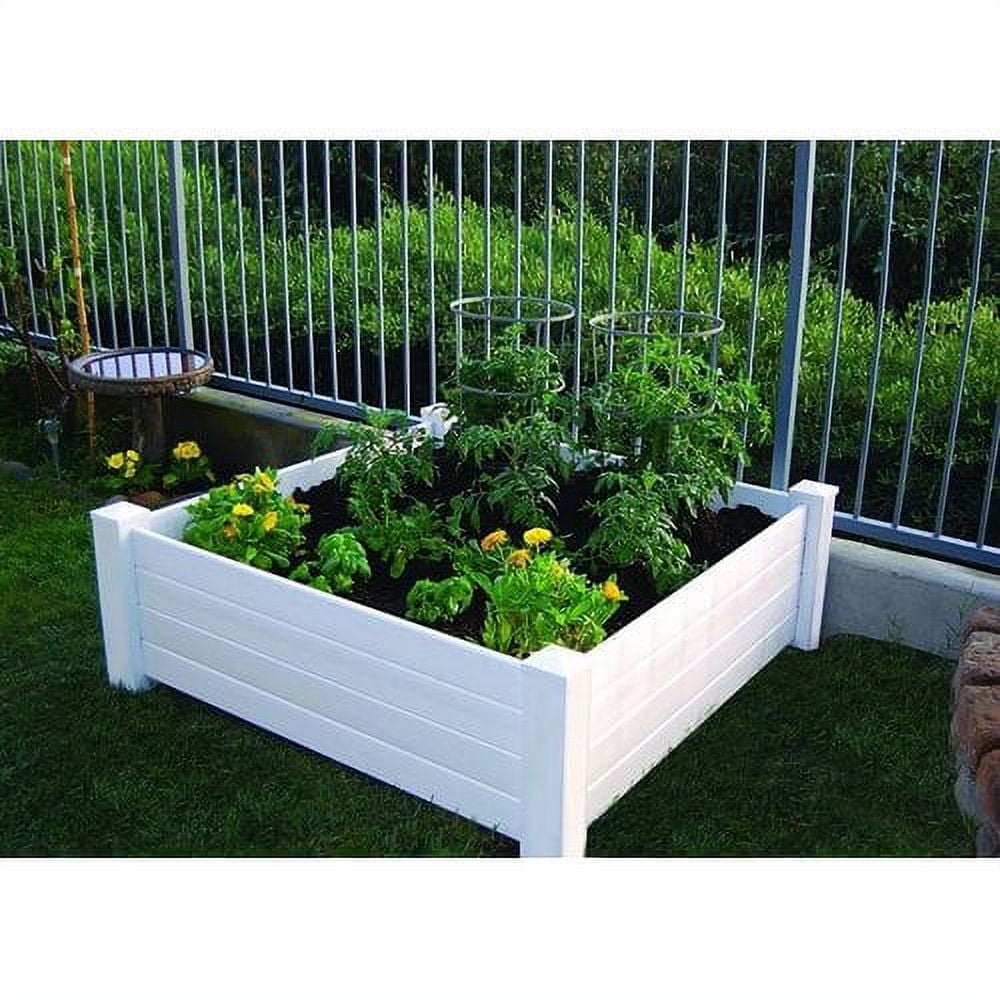Garden Wizard 48 in. Square Raised Garden Bed - Walmart.com