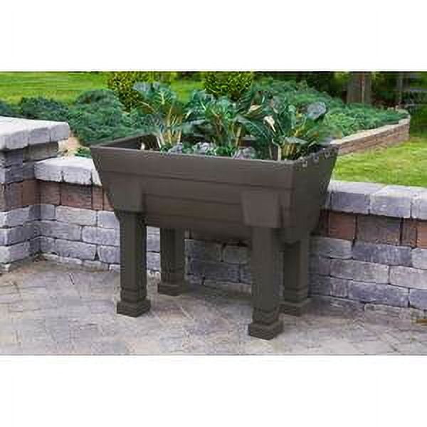 Garden Wizard Elevated Garden, Oak - Walmart.com