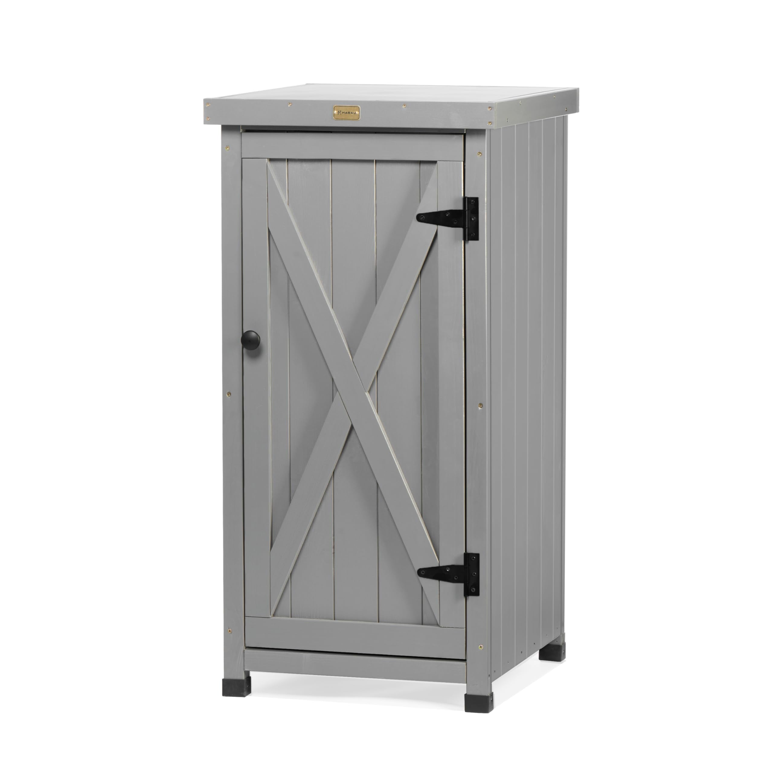 Garden Workstation with Storage Shelves, Wooden Potting Bench, Durable ...