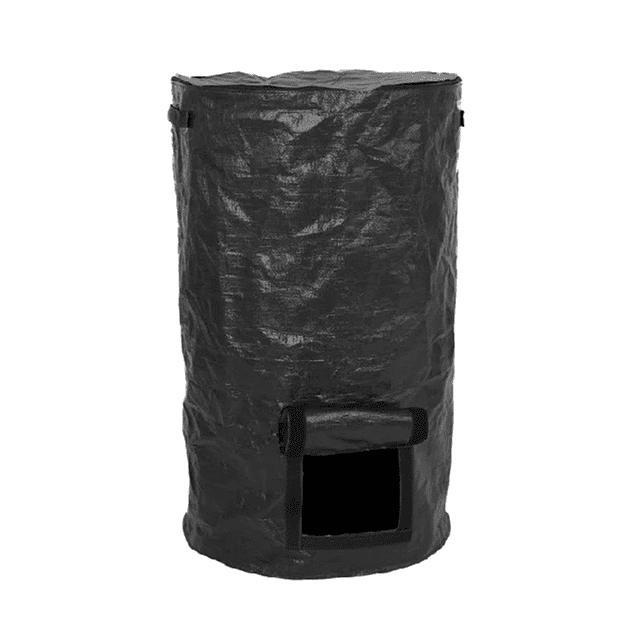 Garden Yard Compost Bag with Lid Waste Sacks Composter 15 Gallon ...