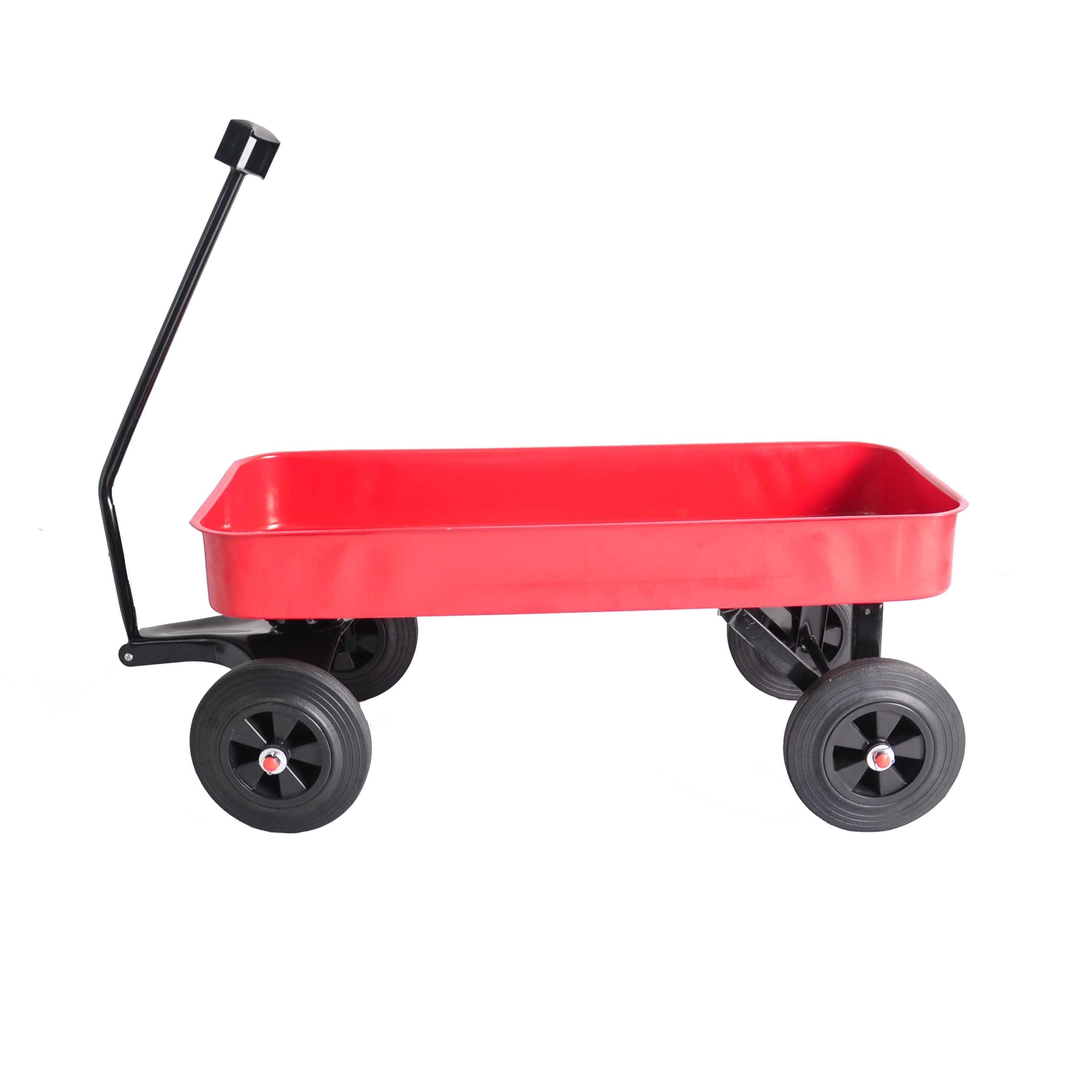 Garden cart Reuniong Railing, solid Wheels, All Terrain Cargo Wagon ...