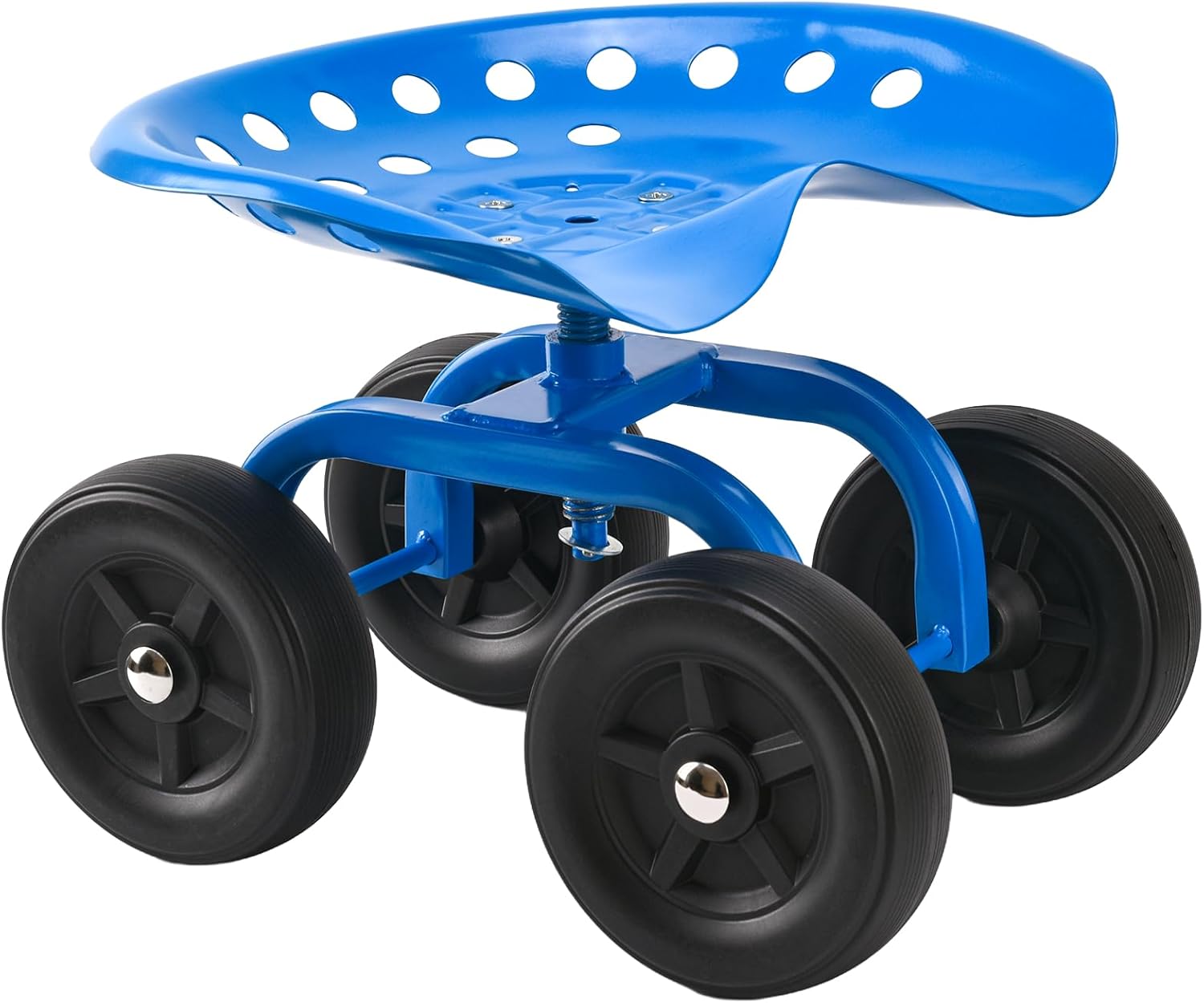 Garden cart on Wheels,Rolling Garden with 360 Degree Swivel seat for ...