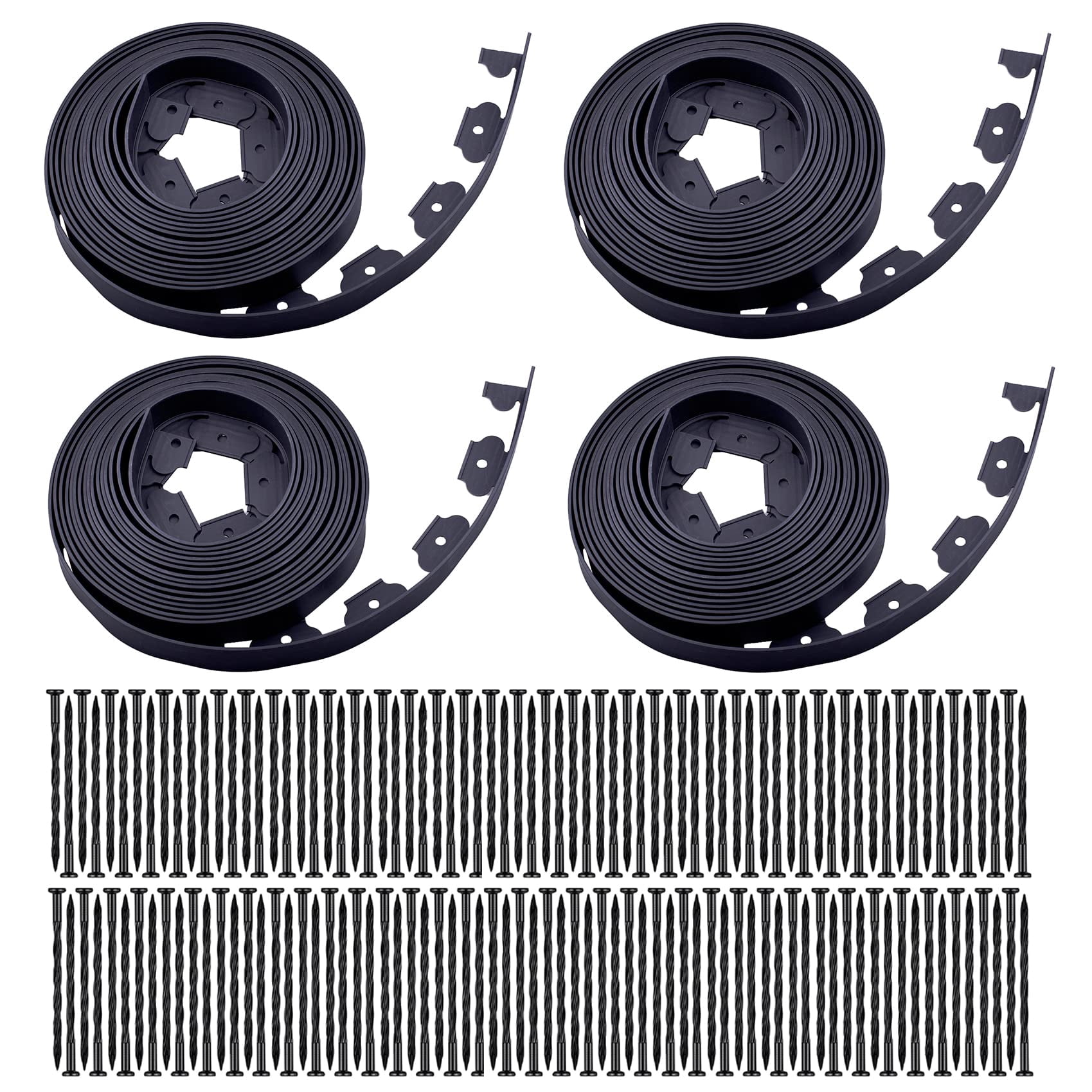 Landscape Fabric Landscape Edging Kit, 40ft Garden Edging Border 2 Inch ...