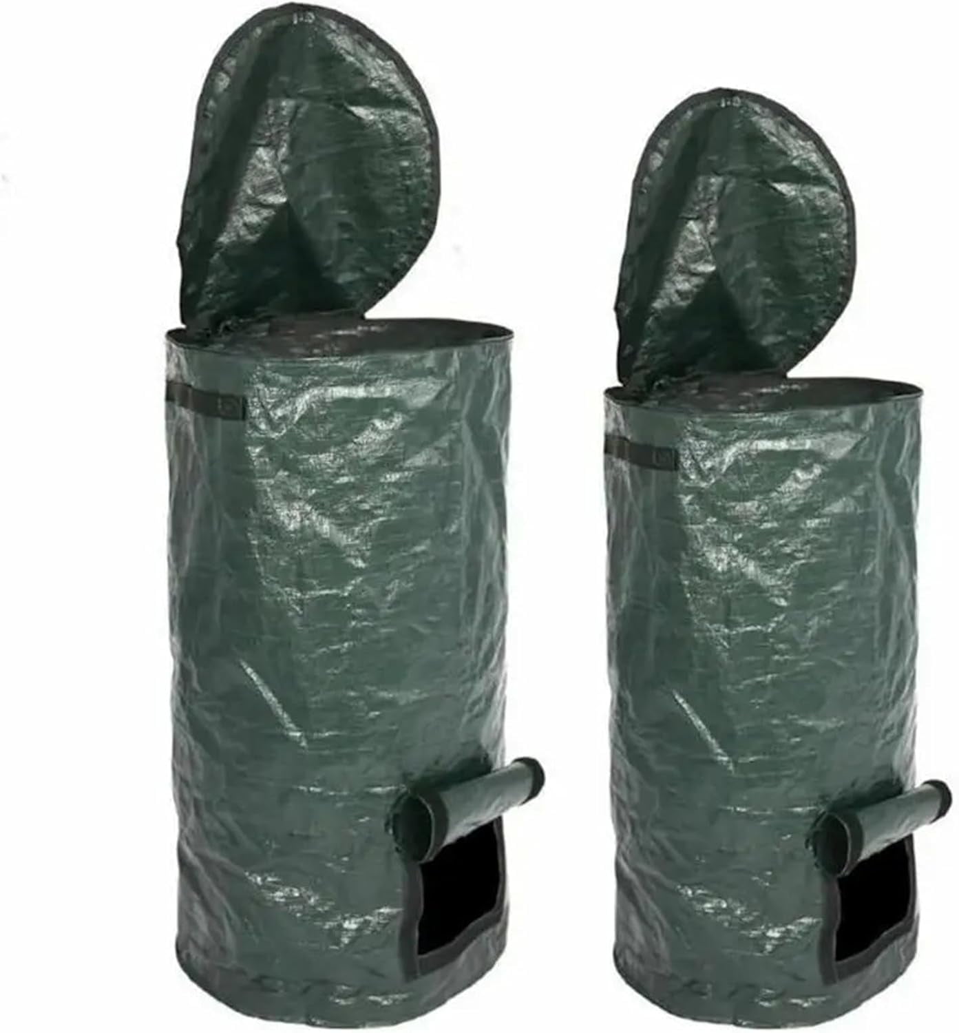 Garden garbage bag, garden leaf bag, foldable garden yard compost bag ...