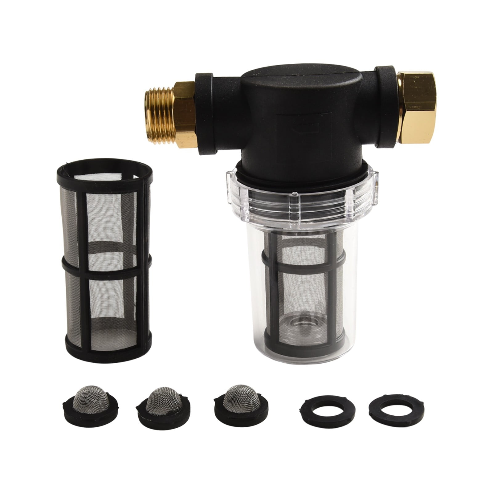 Garden hose filter, pre-filter, 3/4 inch pipe filter, for garden ponds ...