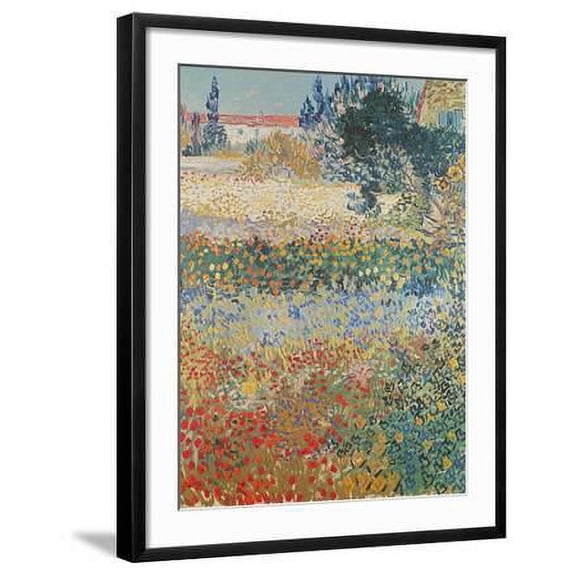 Vincent van Gogh Flowering Garden in Arles | Impressionist Landscape ...