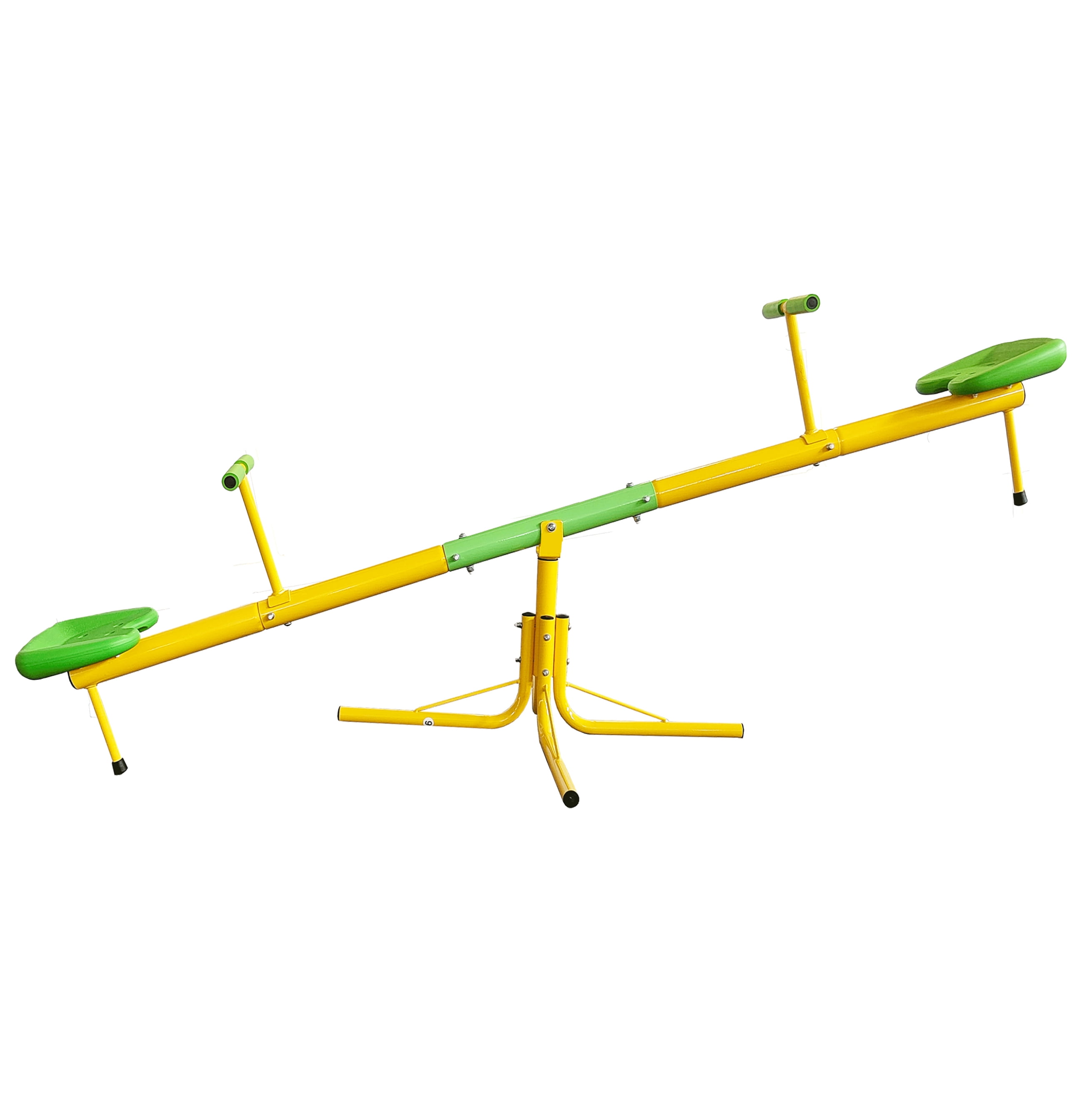 Garden kids Seesaw Steel Outdoor Seesaw 360 Degree Rotation Seesaw ...
