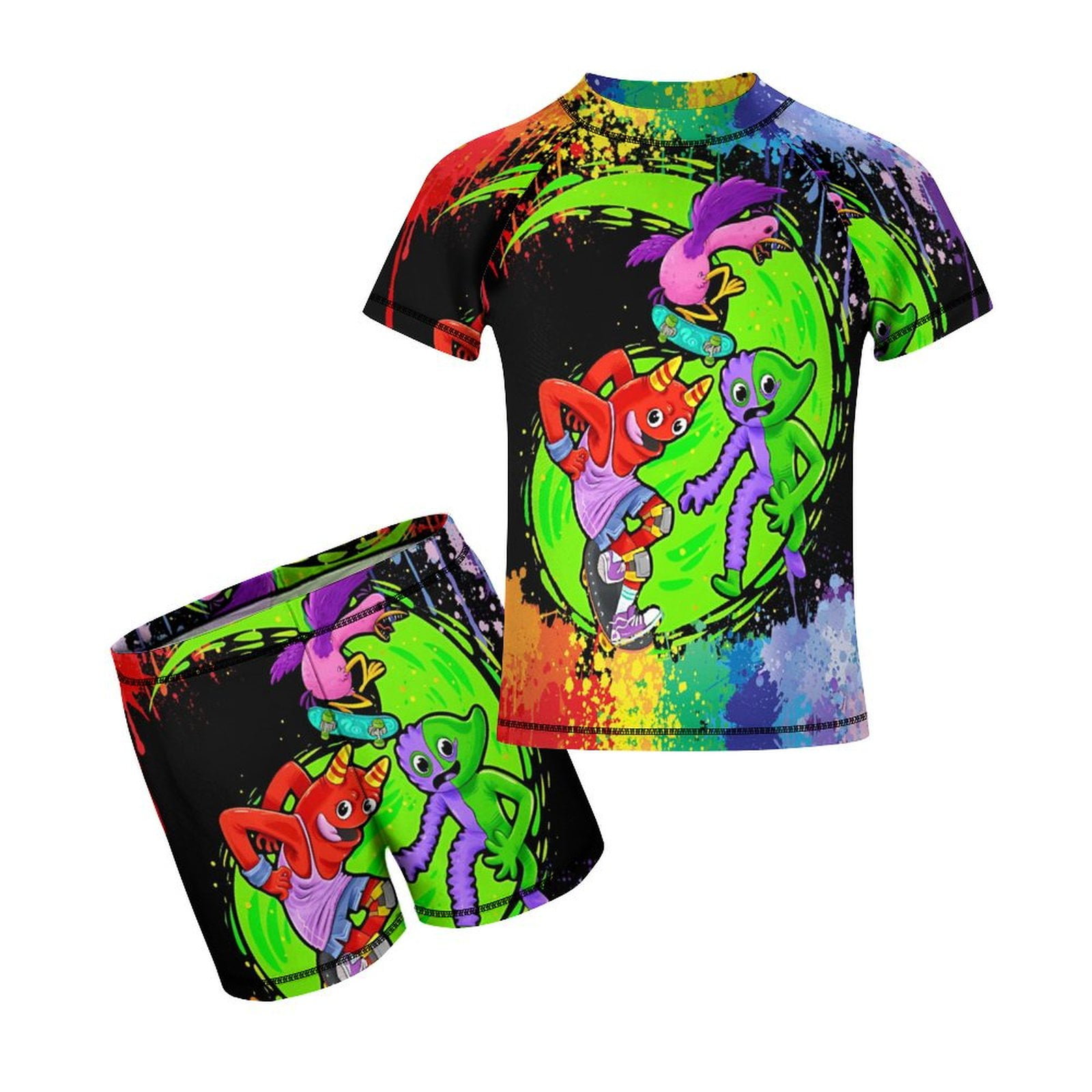 Garden of Banban Summer Swimwear For Boys 2PCS Rash Guard Sets For ...