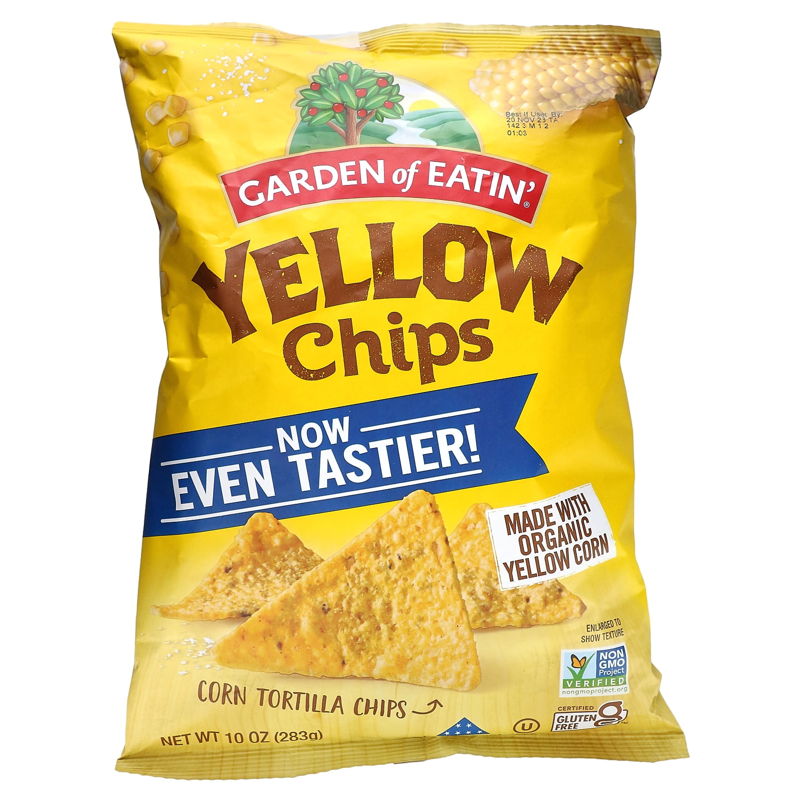 Garden of Eatin', Organic Yellow Corn Tortilla Chips, 10 oz, Non-GMO ...