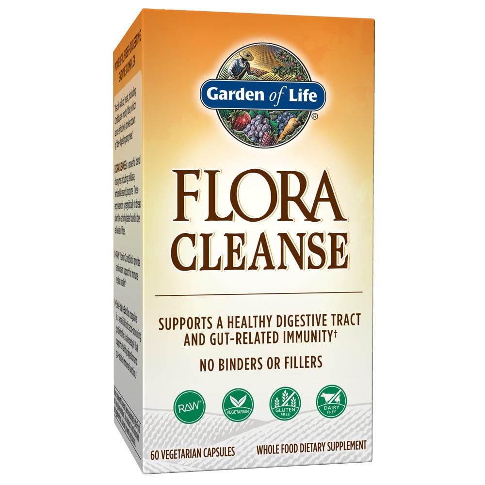 Garden of Life Raw Candida Cleanse Vegetarian Capsules, 60 Ct - Walmart.com