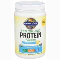 Garden of Life Raw Organic Protein Powder, Unflavored, 22g Protein, 1 ...