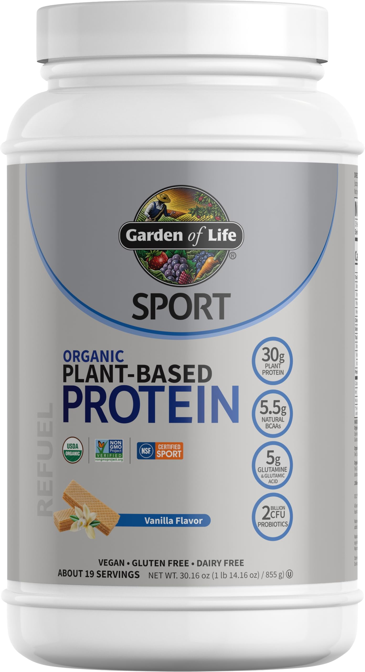 Garden Life Protein Powder Sport