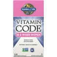 Garden of Life Vitamin Code 50 & Wiser Women 120 Veg Caps Daily Multi ...