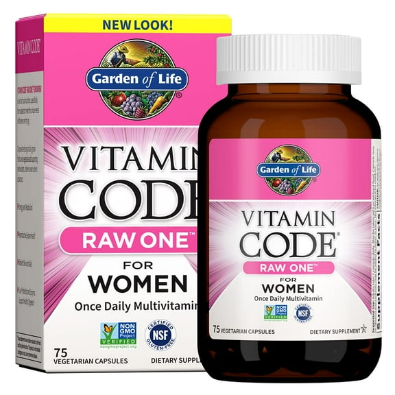 Garden of Life Vitamin Code Women's RAW Multi, 120 Capsules - Walmart.com