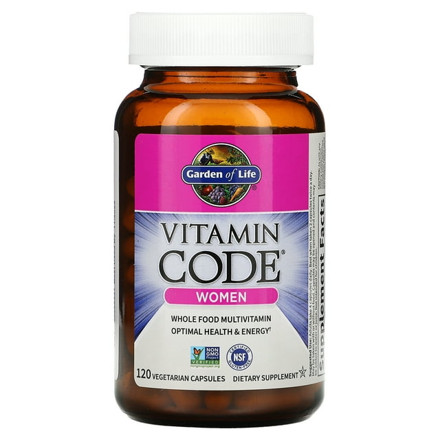Garden of Life Vitamin Code Women's Multi, 120 Capsules - Walmart.com
