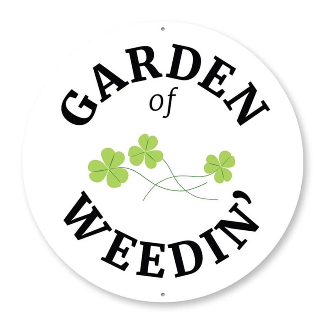 Garden of Weedin Sign, Backyard Sign, Garden Sign, for Gardener ...