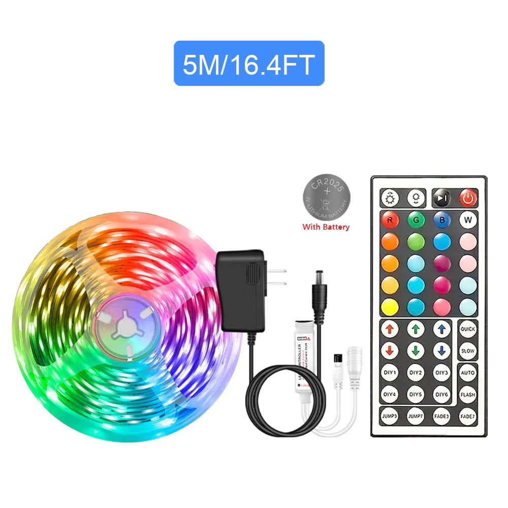 Garden party romantic atmosphere, creative layout , LED Strip Lights RGB 5050 LED Strips Remote ...