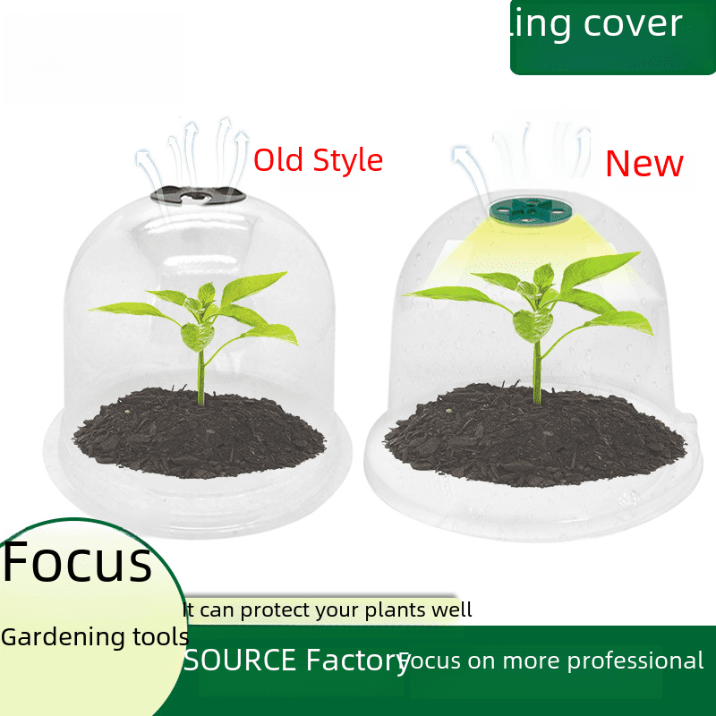 Garden tools mini insulation cover seedling cover plastic PET ...