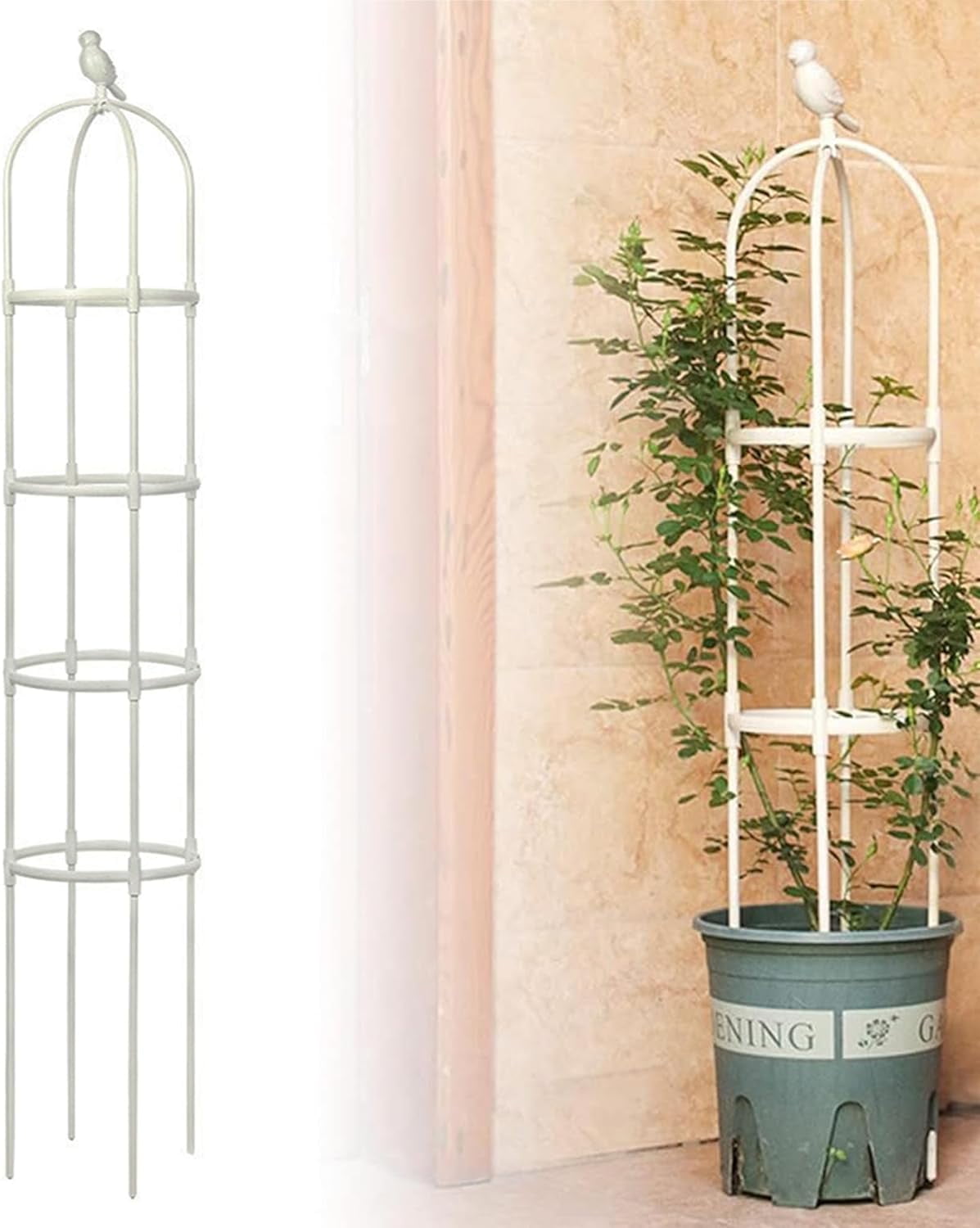 Garden trellis for outdoor climbing plants, suitable for potted plants ...