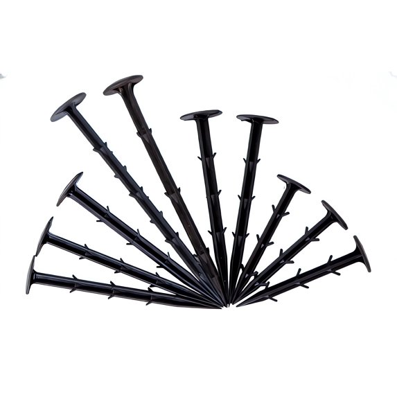 Garden weed control cloth ground studs 6.30inchs, 50 Pcs - Walmart.com