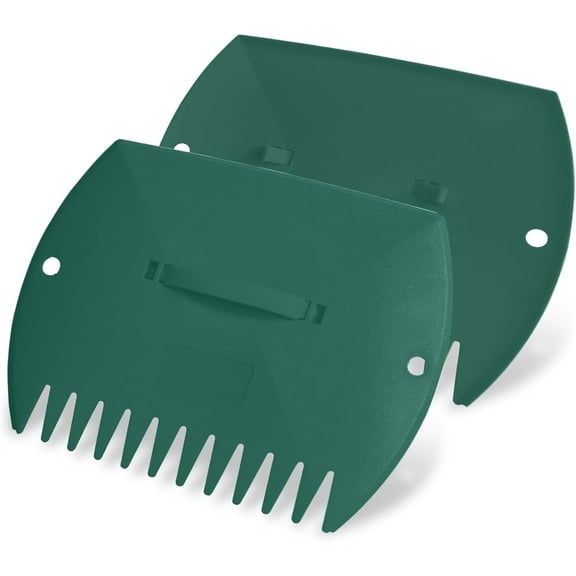 Weloille Hand Rakes Leaf Scoops - Leaf Grabber for Picking Up Yard ...