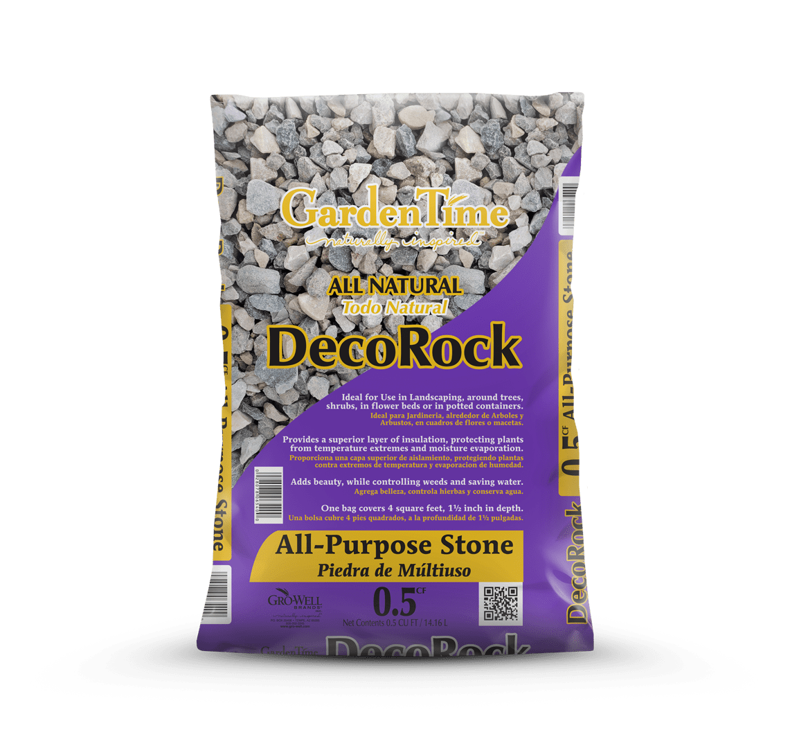 GardenTime All-Purpose Stone, Drainage Rock, 0.5 cu. ft., Gray ...
