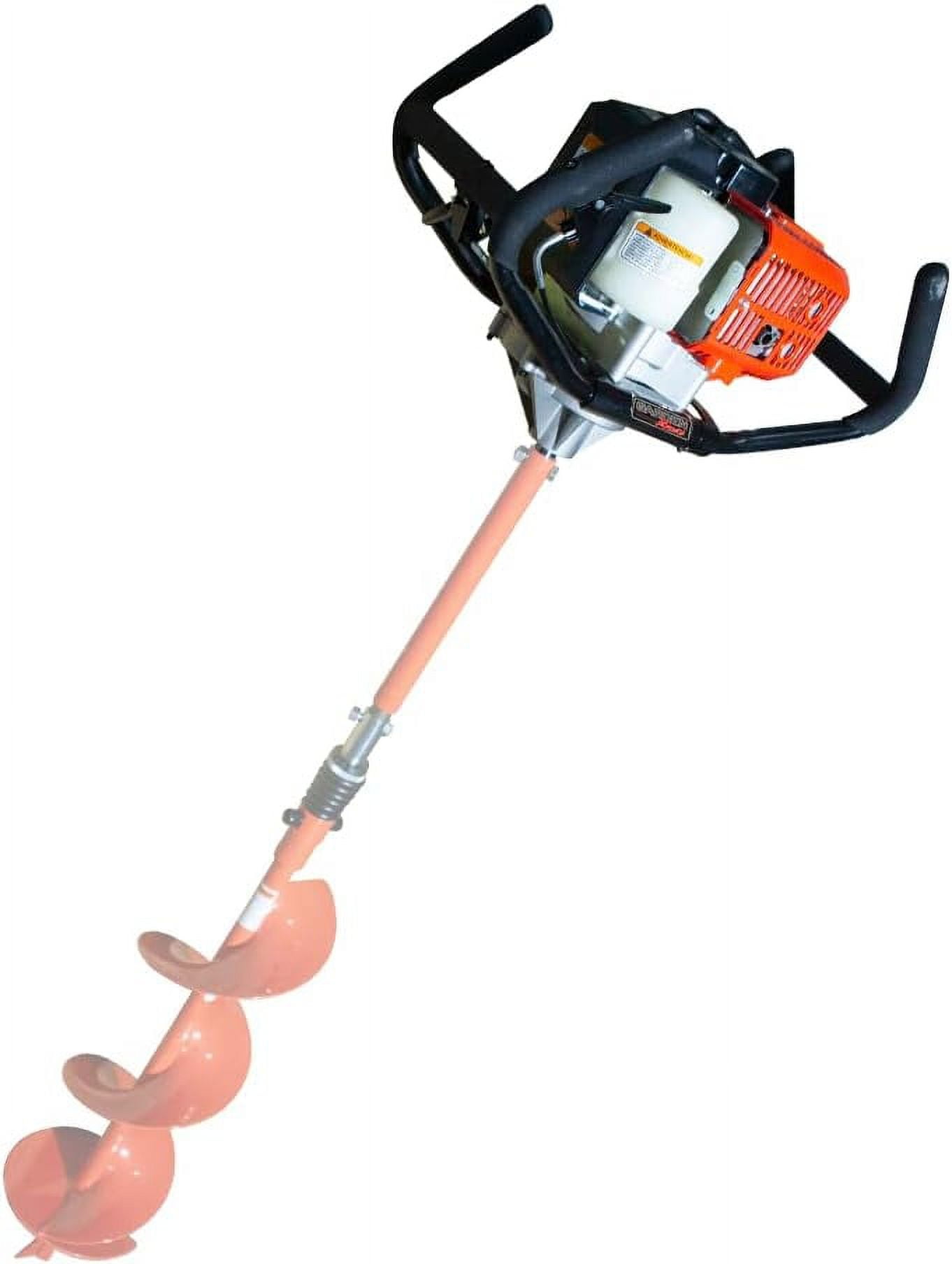 GardenTrax 1-Person Earth Auger Powerhead with 52cc 2-Cycle Engine ...