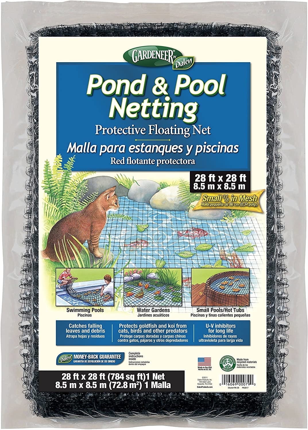 Dalen Pond & Pool Netting – Outdoor Water Garden Cover – Protective ...