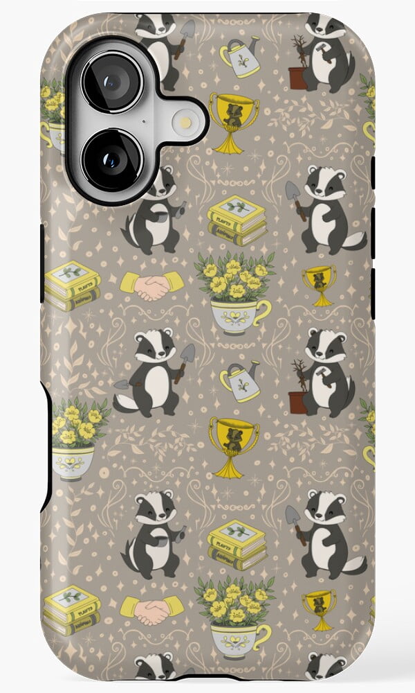Gardener Badgers Vintage Phone Case for iPhone 11 12 13 14 15 16 17 Pro ...