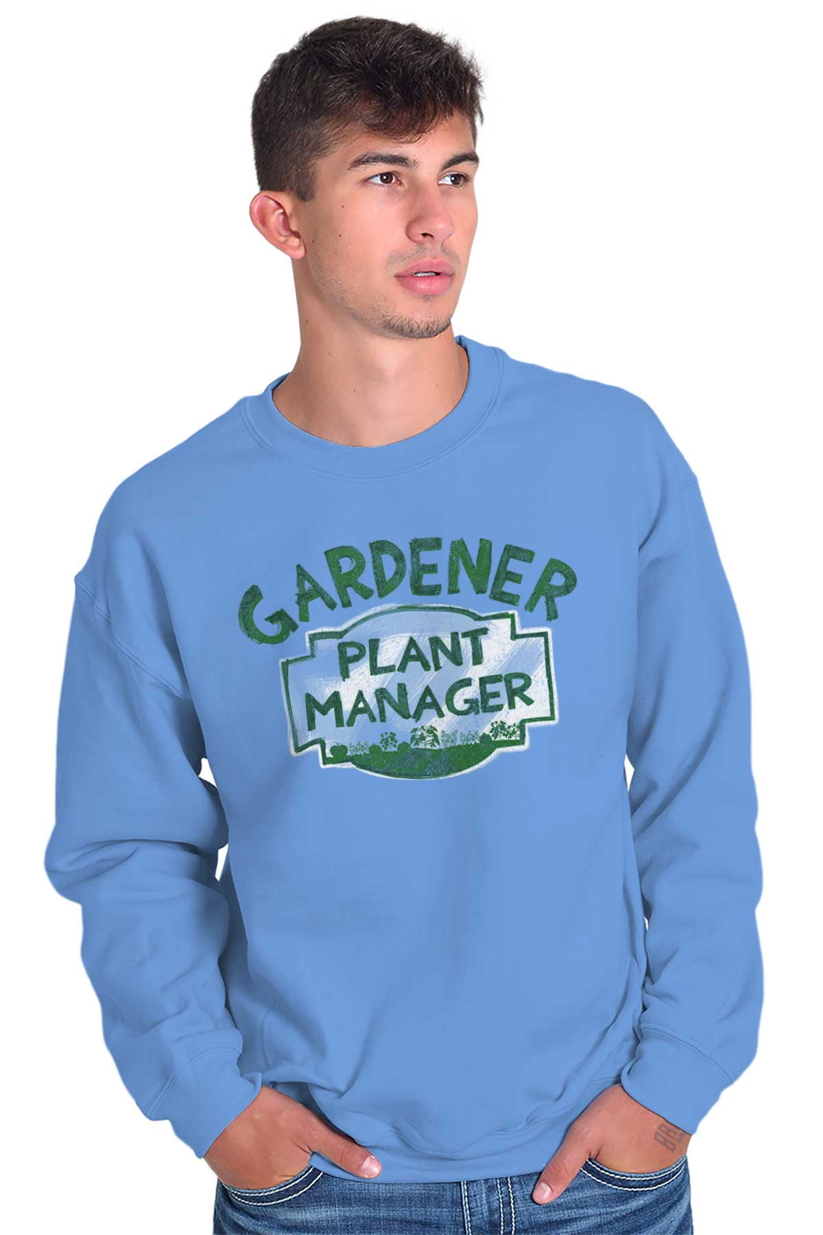 Gardener Plant Manager Garden Hobby Sweatshirt for Men or Women Brisco ...