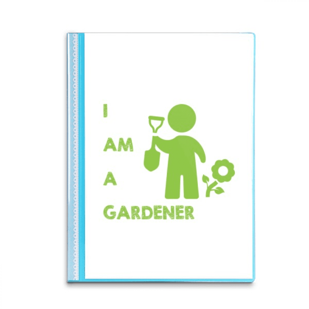 Gardener Position Flower Grass Spade Book Sheet Protectors Portfolio ...