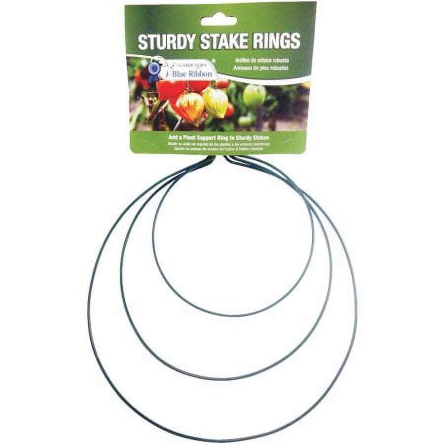 Gardener's Blue Ribbon SSR Sturdy Stake Plant Support Rings - Walmart.com