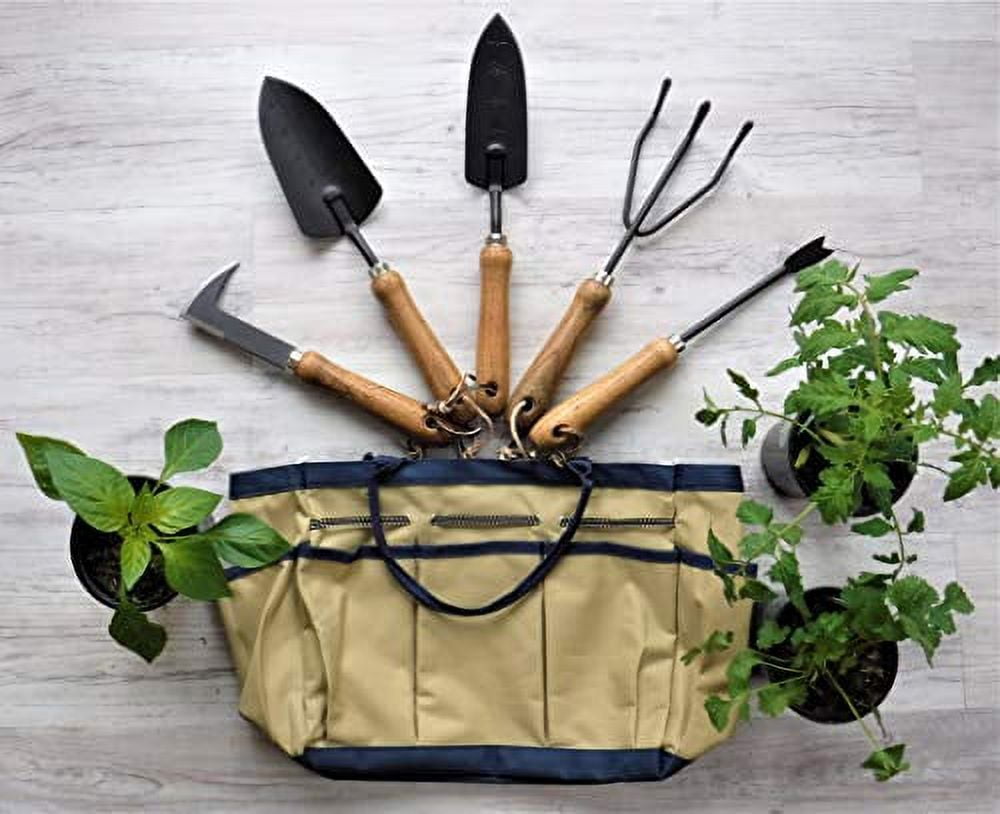 Gardener's Essential Tool Set, Garden Tote, Farmhouse Garden Tools ...