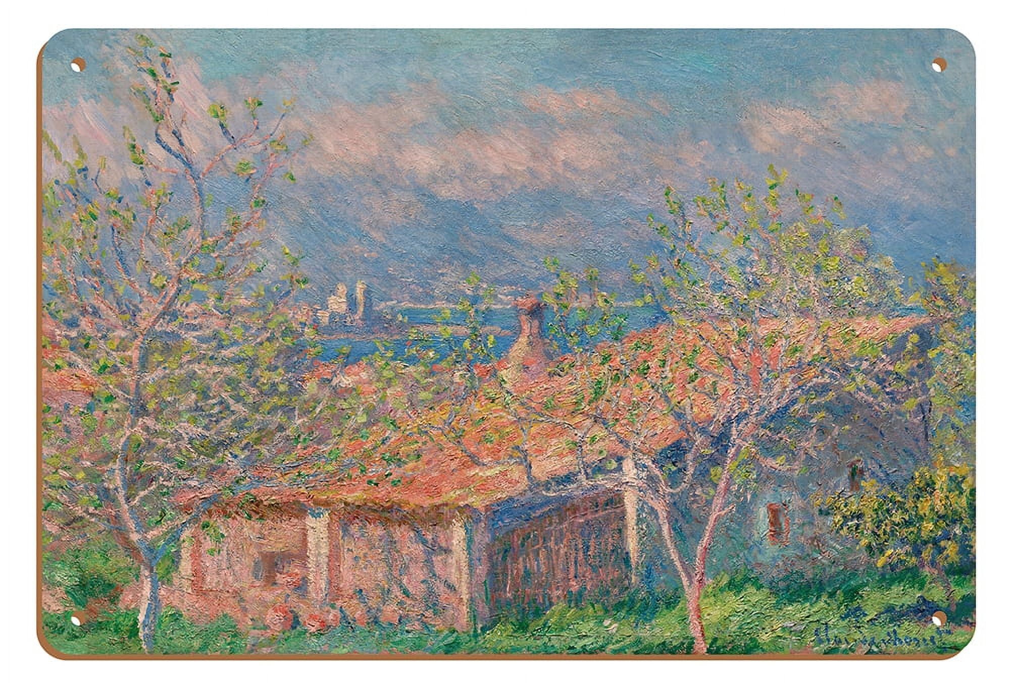 Gardener's House at Antibes France - From an Original Color Painting by ...