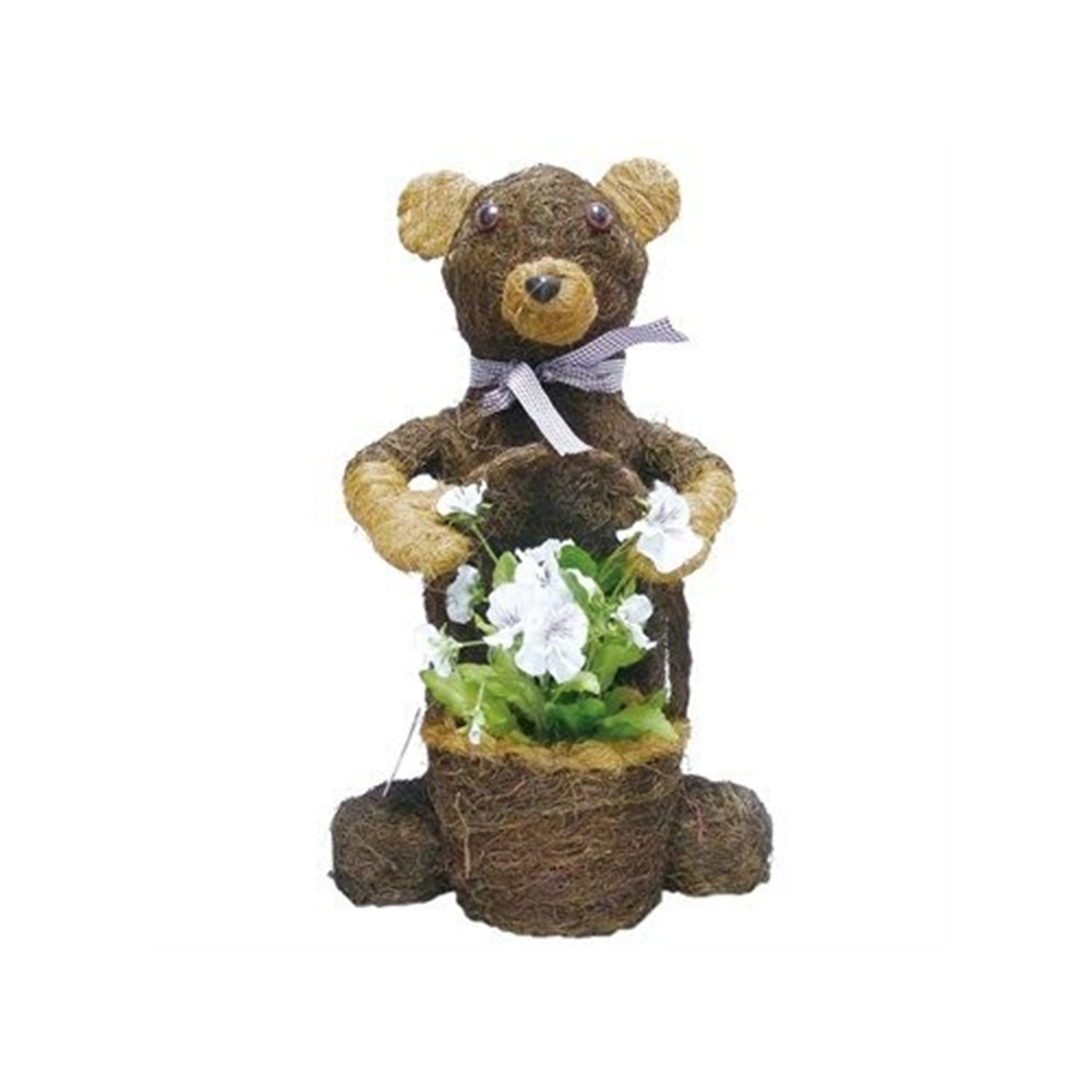 Gardener's Select Brushwood Bear Topiary, Brown 14" (Large) - Walmart ...