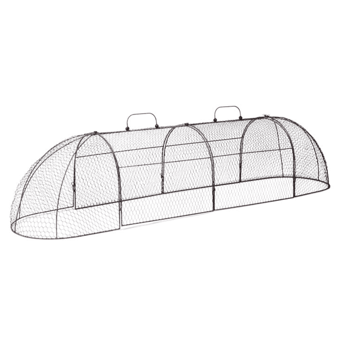 Gardener's Supply Company 17-1/4” Galvanized Wire Arch Chicken Plant ...